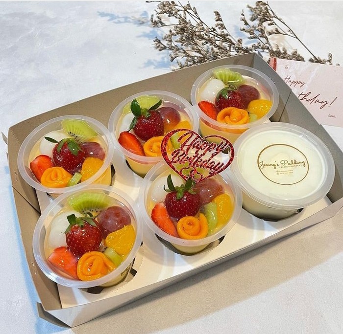 Segar Manis! 20 Puding Cup Rp 12.000 Ada di Sini