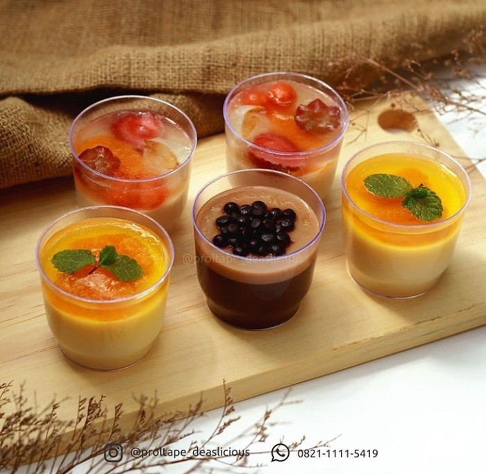 Segar Manis! 20 Puding Cup Rp 12.000 Ada di Sini