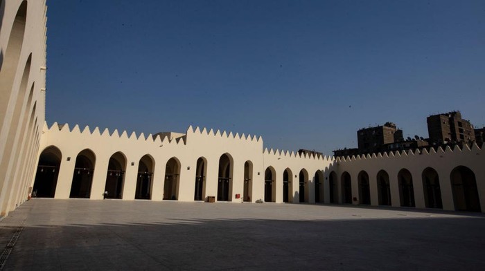 Wajah Masjid Al-Zahir Baybars di Kairo Usai Direstorasi