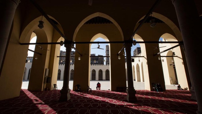 Wajah Masjid Al-Zahir Baybars di Kairo Usai Direstorasi