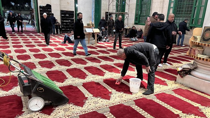 Palestina-Israel Saling Tembak Roket Buntut Bentrokan di Masjid Al Aqsa Palestina-Israel Saling Tembak Roket Buntut Bentrokan di Masjid Al Aqsa