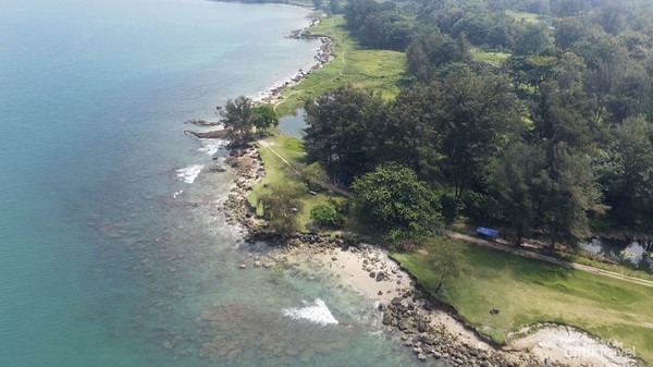 Bugle Camara, Pantai Indah Bekas Lapangan Golf, Hidden Gem Banten