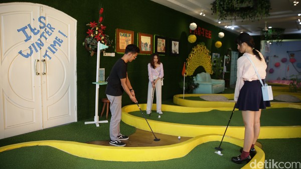 Ini Dia Tempat Foto, Main Golf dan Ngelukis Dalam 1 Tempat