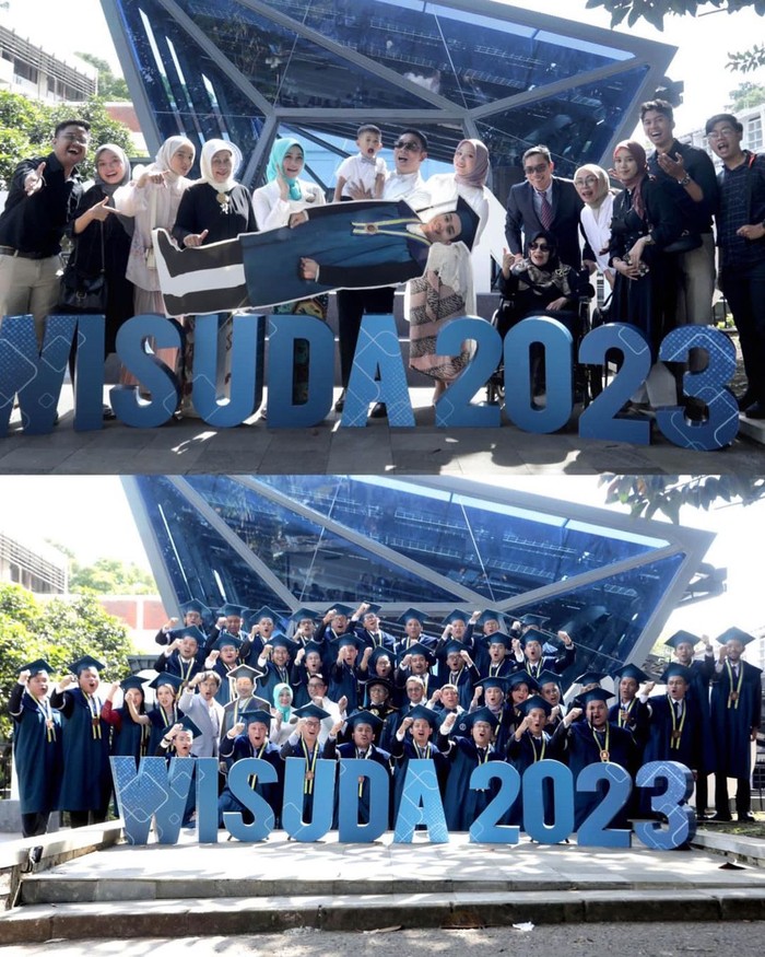 7 Potret Wisuda Eril di ITB, Resmi Sandang ST dengan IPK 3,26