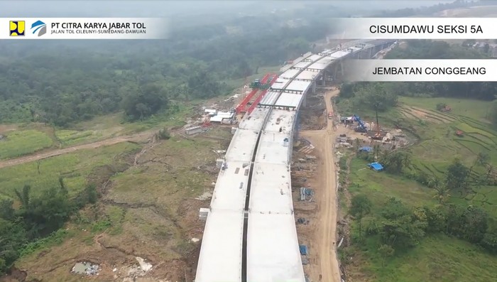 Penampakan Tol Cisumdawu dari Udara yang Bisa Dijajal buat Mudik