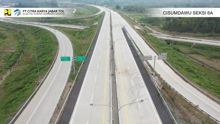 Penampakan Tol Cisumdawu dari Udara yang Bisa Dijajal buat Mudik