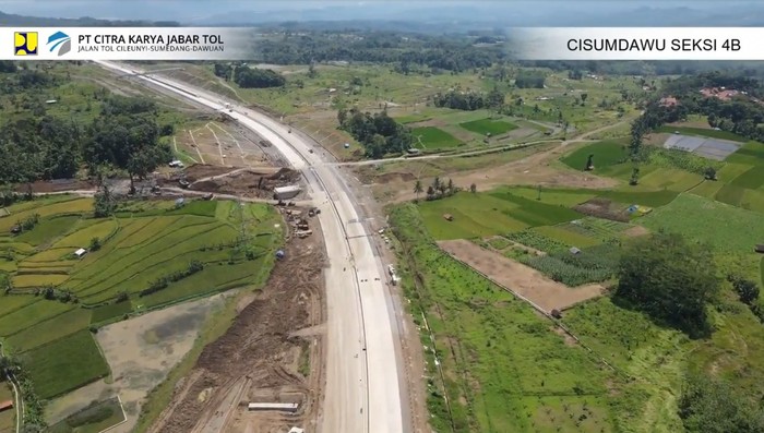Penampakan Tol Cisumdawu dari Udara yang Bisa Dijajal buat Mudik