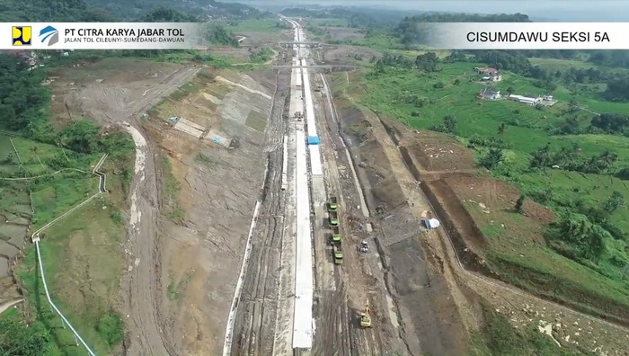 Penampakan Tol Cisumdawu dari Udara yang Bisa Dijajal buat Mudik