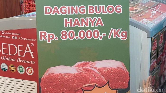 Penampakan Daging Kerbau Beku Impor Masuk Ritel, Belinya Makin Gampang