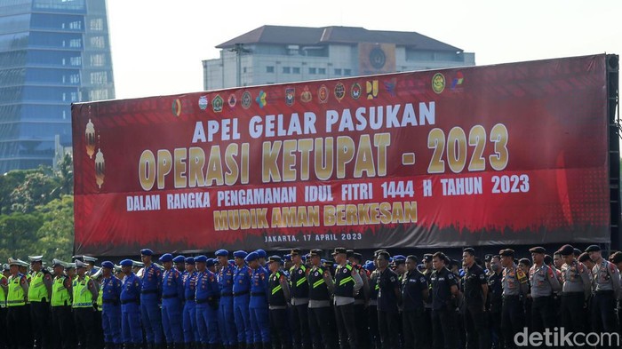 Apel Operasi Ketupat untuk Amankan Mudik Lebaran 2023