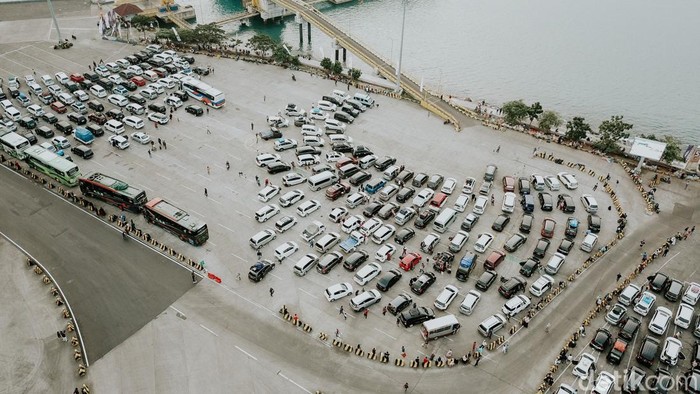 Arus Mudik di Pelabuhan Merak Landai, Begini Potretnya