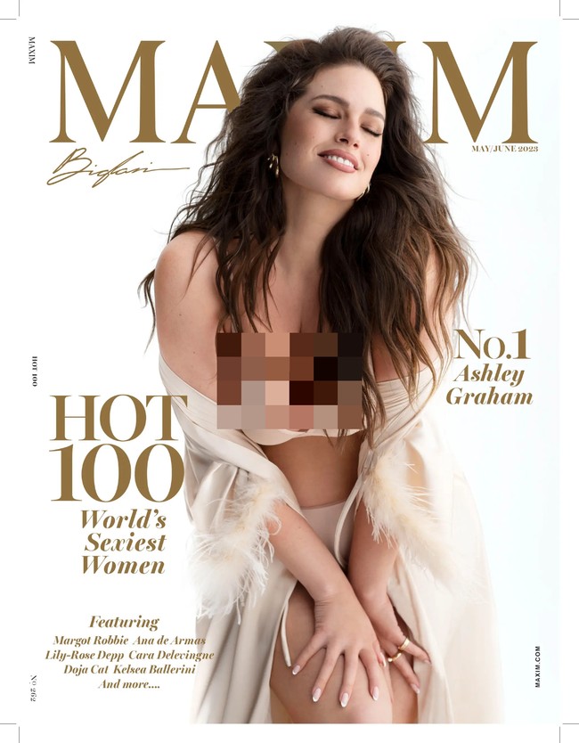 7 Gaya Model Ashley Graham Jadi Wanita Terseksi, Pemotretan Pakai Lingerie