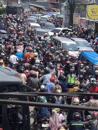 Macet Parah di Gadog Saat One Way Arah Jakarta, Lalin Hampir Stuck