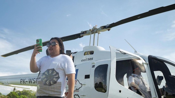 8 Potret Helikopter Punya Raffi Ahmad yang Disewakan