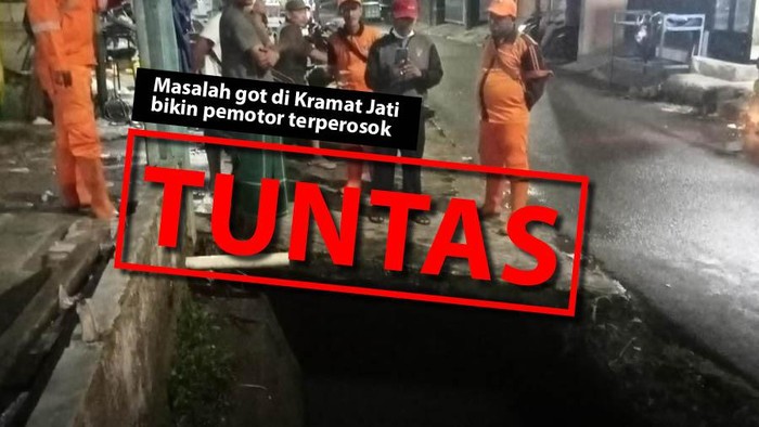 Before After Tanggul Dipasang di Got Kramat Jati yang Viral Motor ... Before After Tanggul Dipasang di Got Kramat Jati yang Viral Motor ...