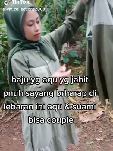 Viral Istri Bakar Baju Lebaran untuk Suami yang Dijahitnya, Alasannya Sedih Viral Istri Bakar Baju Lebaran untuk Suami yang Dijahitnya, Alasannya Sedih
