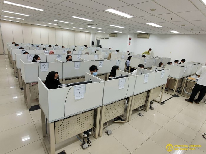 Potret 3.854 Peserta Ikuti UTBK 2023 di 22 Lokasi Kampus UI