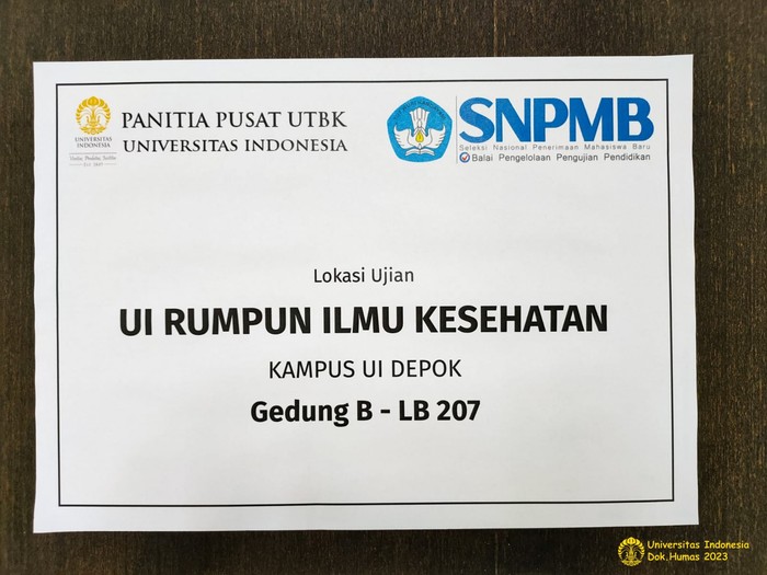 Potret 3.854 Peserta Ikuti UTBK 2023 di 22 Lokasi Kampus UI