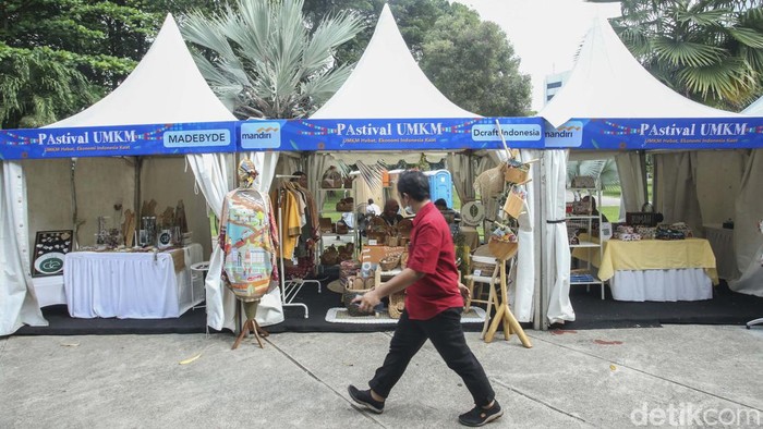 Serbu! Ada Festival UMKM di Taman Lapangan Banteng Lho