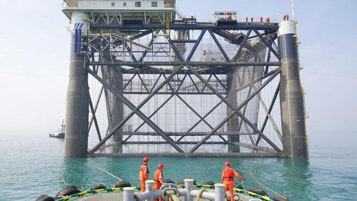 Penampakan Keramba Raksasa China yang Super Canggih