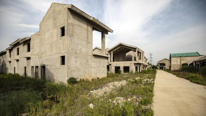 Intip 'Kuburan' Rumah di China