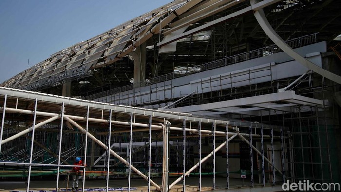 Melihat Progres Pembangunan Stasiun KCJB Halim
