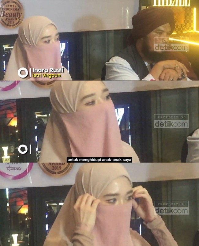 9 Foto Transformasi Inara Rusli yang Buka Cadar, Kini Tampil Berhijab Syar'i