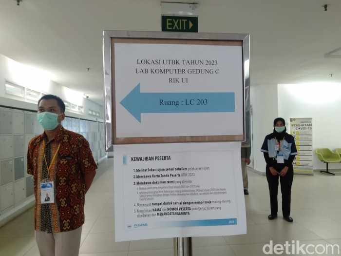 UTBK 2023 Gelombang 2 di UI, Ditinjau Dirjen Dikti