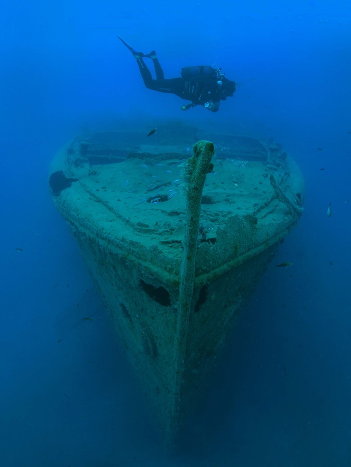 Wujud Kapal Angkatan Laut Prancis yang Tenggelam Saat Perang Dunia I