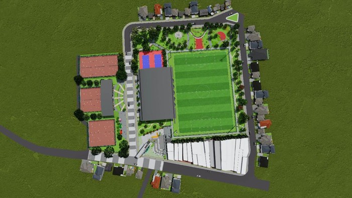 13 Potret Stadion Kebun Bunga Medan Pasca Revitalisasi