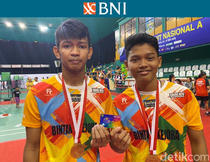 Ekspresi Para Juara BNI Sirnas A Jawa Timur 2023 di Surabaya