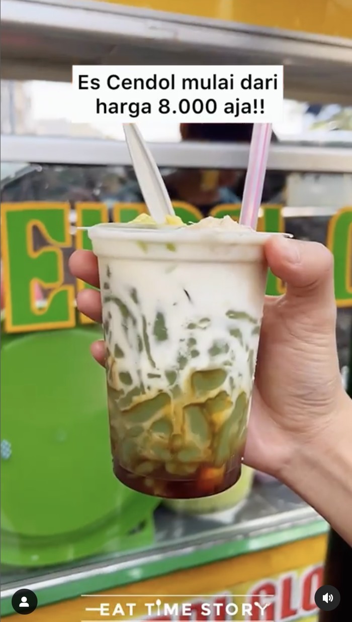 Slurpp! 20 Es Cendol Manis Segar Ada di Sini