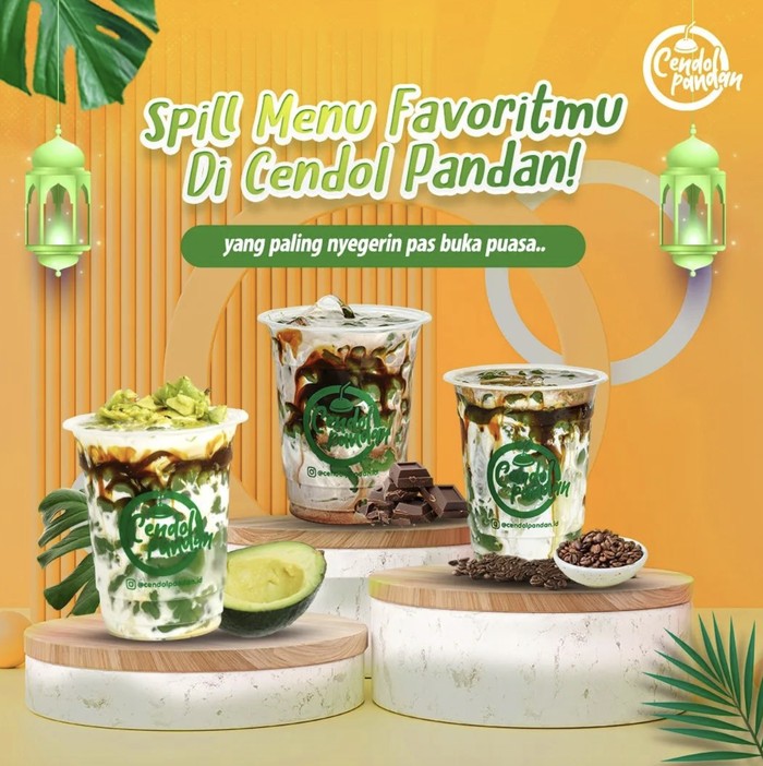 Slurpp! 20 Es Cendol Manis Segar Ada di Sini