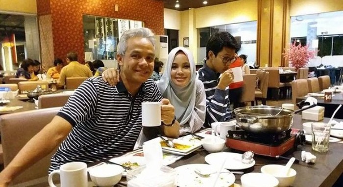 Alam Ganjar Tak Pernah Absen dalam Acara Makan Bareng Keluarga