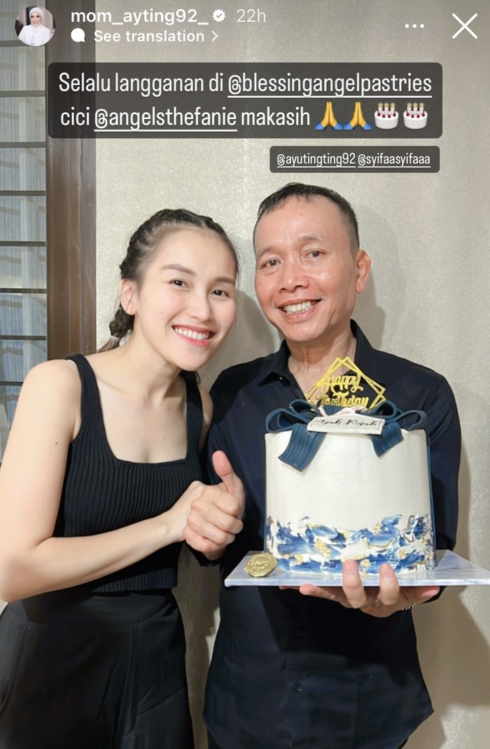 Ayah Ojak Ulang Tahun,Dirayakan di Restoran hingga Dapat Banyak Kue