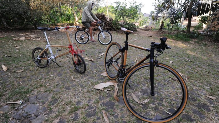 Melihat Produksi Spedagi, Sepeda Bambu Made in Temanggung