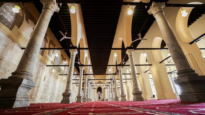Masjid Bersejarah Al-Zhahir Baybars di Mesir Dibuka Lagi, Ini Potret Megahnya
