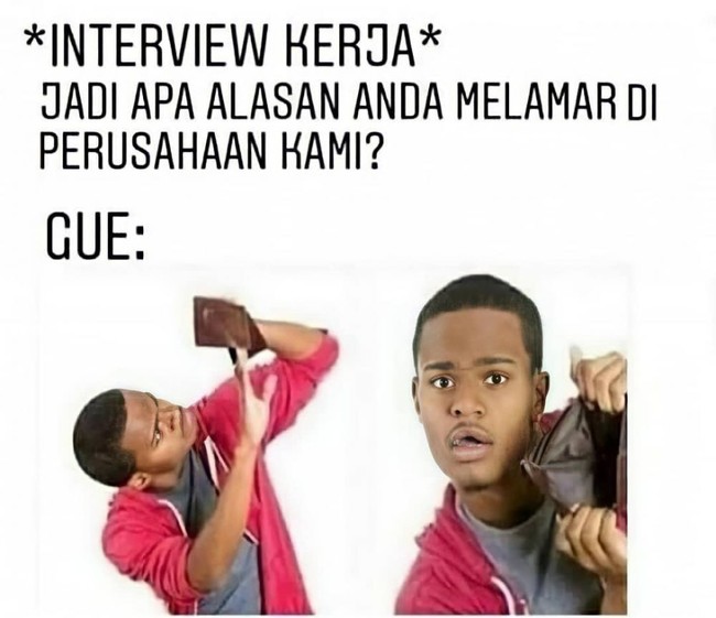 Memes Cowok Kerja