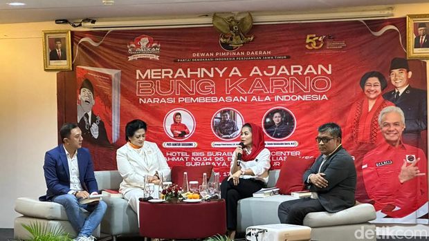 Maju Lagi di Pilgub Jatim? Puti Guntur Soekarno: Saya Serahkan ke Ibu Mega Maju Lagi di Pilgub Jatim? Puti Guntur Soekarno: Saya Serahkan ke Ibu Mega