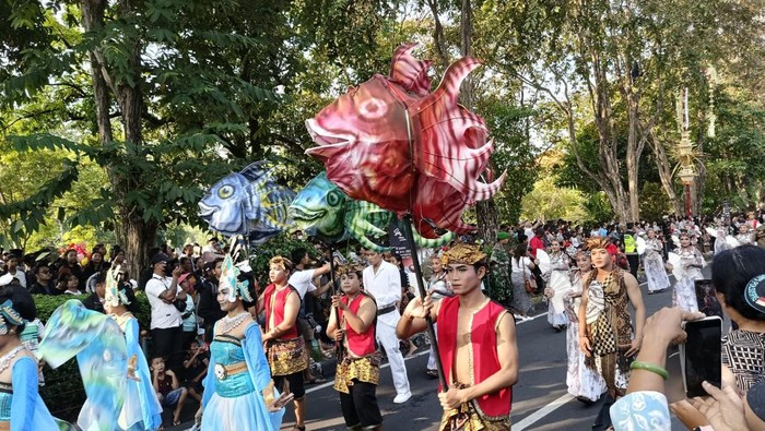 5 Potret Suguhan 'Dannacitta Segara' dari Kota Denpasar di Peed Aya PKB ...