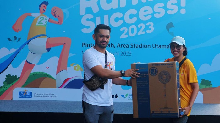 Rayakan HUT ke-19, Mega Insurance Gelar Fun Run di GBK