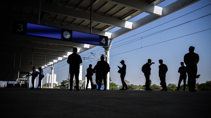 Foto Terkini Stasiun Kereta Cepat Tegalluar yang Nyaris Rampung