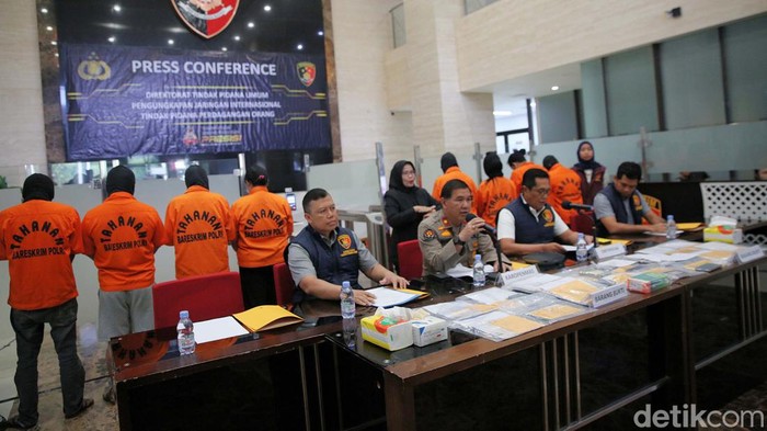 Bareskrim Polri Ungkap Kasus Perdagangan Orang