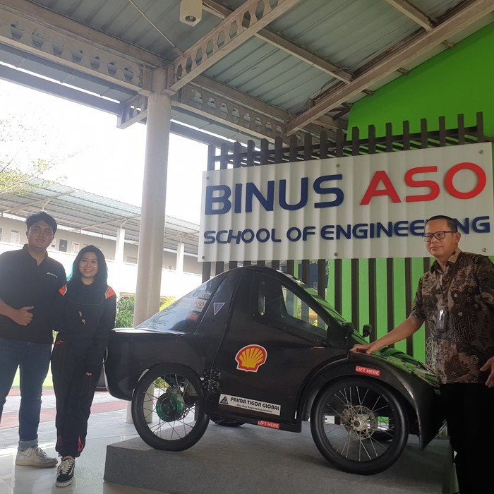 Binus ASO Lepas Mahasiswanya Berlaga di Mandalika International Circuit