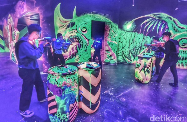 Potret Wahana Bermain yang Punya Perang Laser, Satu-satunya di Indonesia