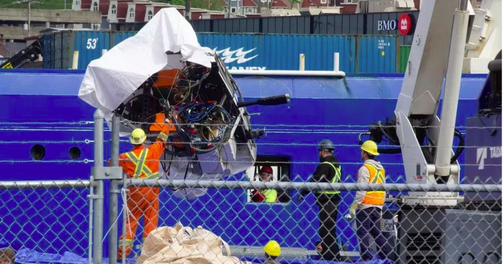 Perdana, Puing Kapal Wisata Titanic Diperlihatkan ke Publik Perdana, Puing Kapal Wisata Titanic Diperlihatkan ke Publik