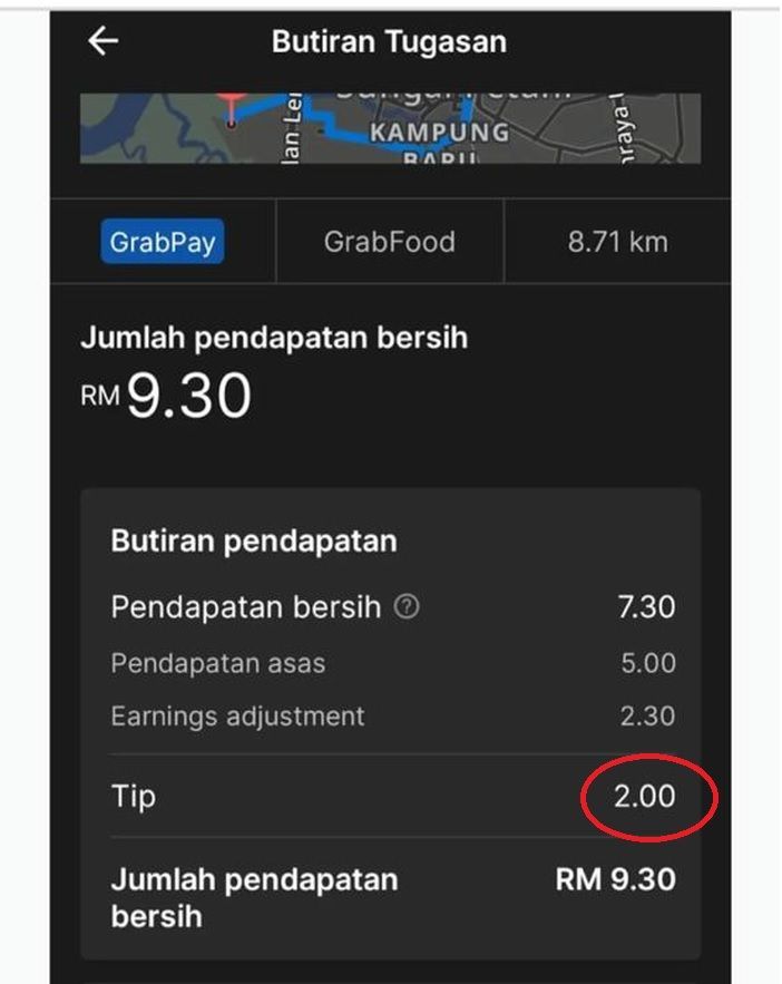 Tak Sengaja Jatuhkan Makanan Pembeli, Driver Ojol Ini Justru Diberi Tip Tak Sengaja Jatuhkan Makanan Pembeli, Driver Ojol Ini Justru Diberi Tip