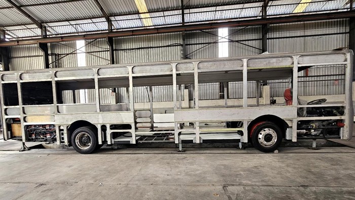 Penampakan Pabrik Truk-Bus Listrik Milik Bakrie di Jateng