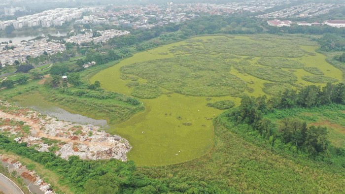 Potret Situ Cihuni yang Menciut Usai 7 Tahun Jadi Sengketa