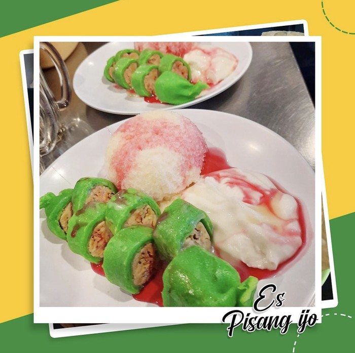 20 Es Pisang Ijo Khas Makasar yang Legit Dingin, Ada di Sini!